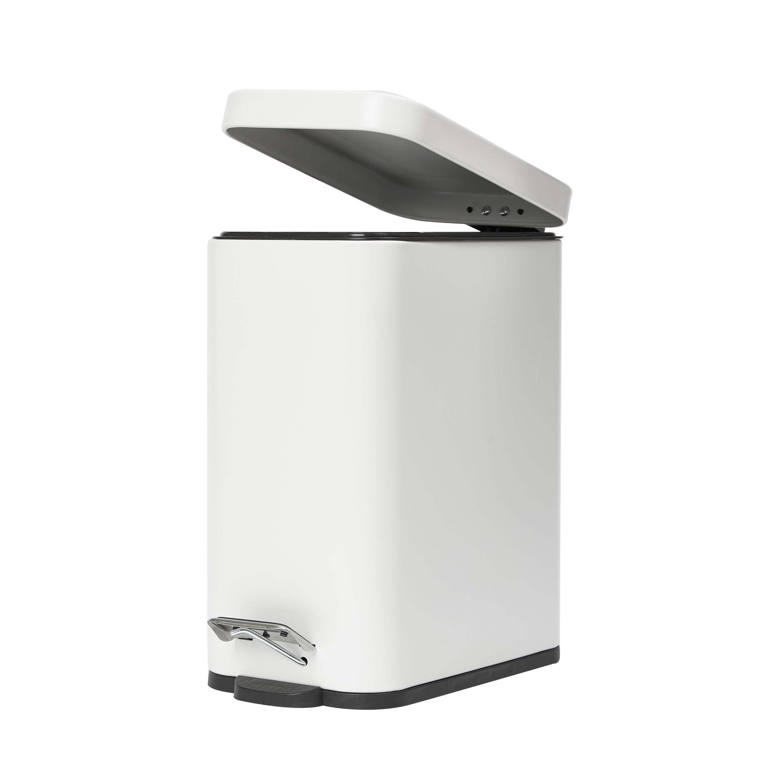 Pifco 5L Slim Line Bin - White